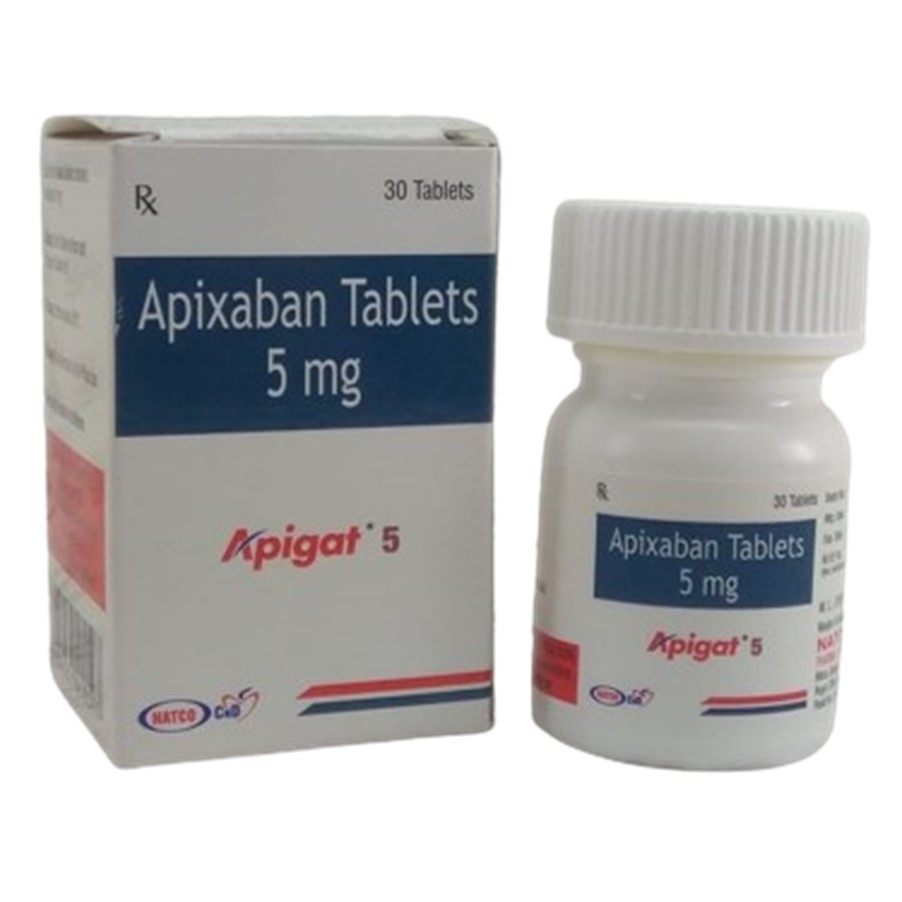 Buy Apigat 5mg online, Purchase Apixaban 5 Blood Thinner Medicine