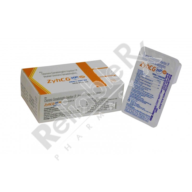 Zyhcg HP 5000 i.u. injection | Novarel Hcg Injection | ReliableRxPharmacy