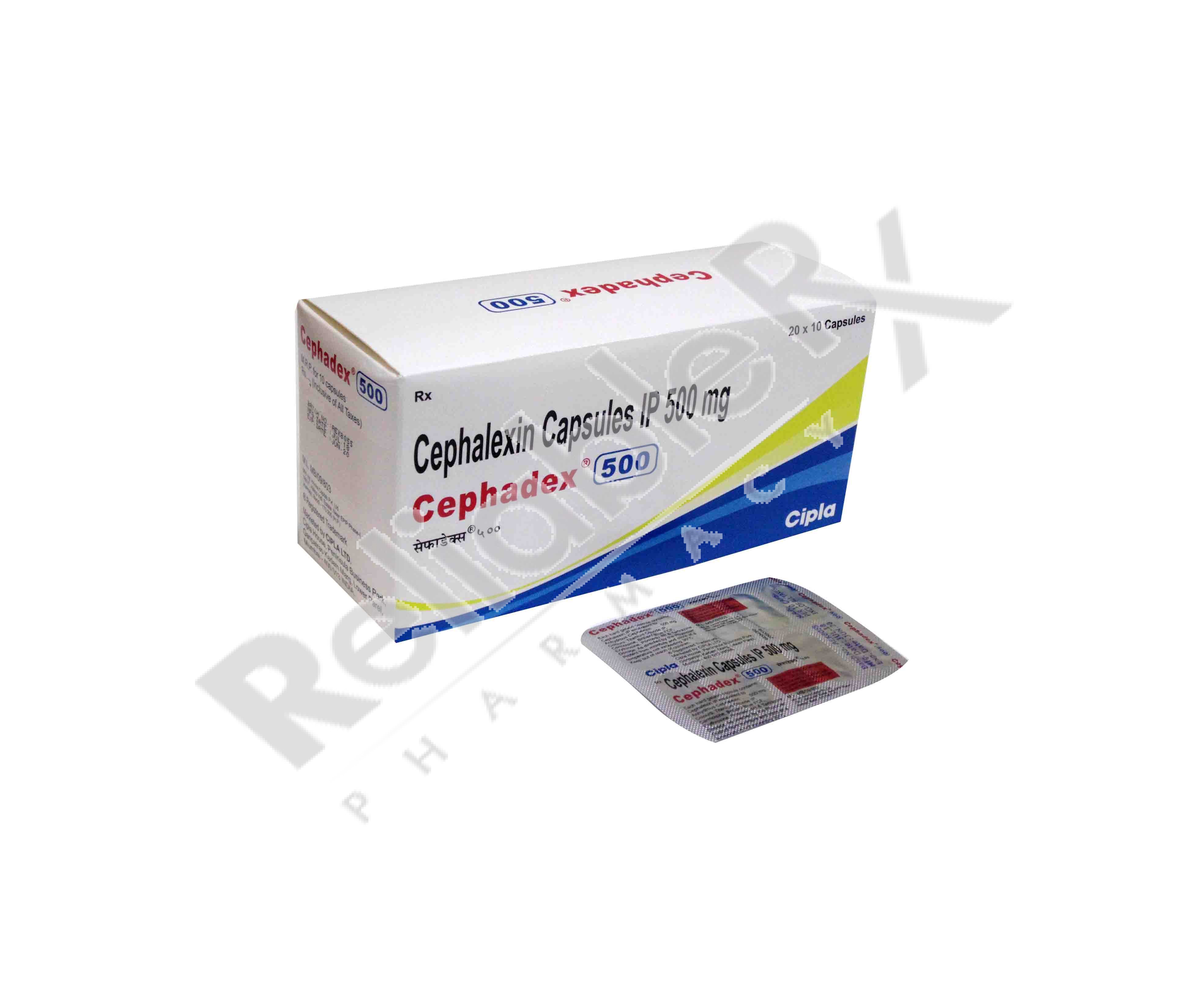 Buy Cephadex 500mg online from ReliableRxpharmacy at affordable price ...