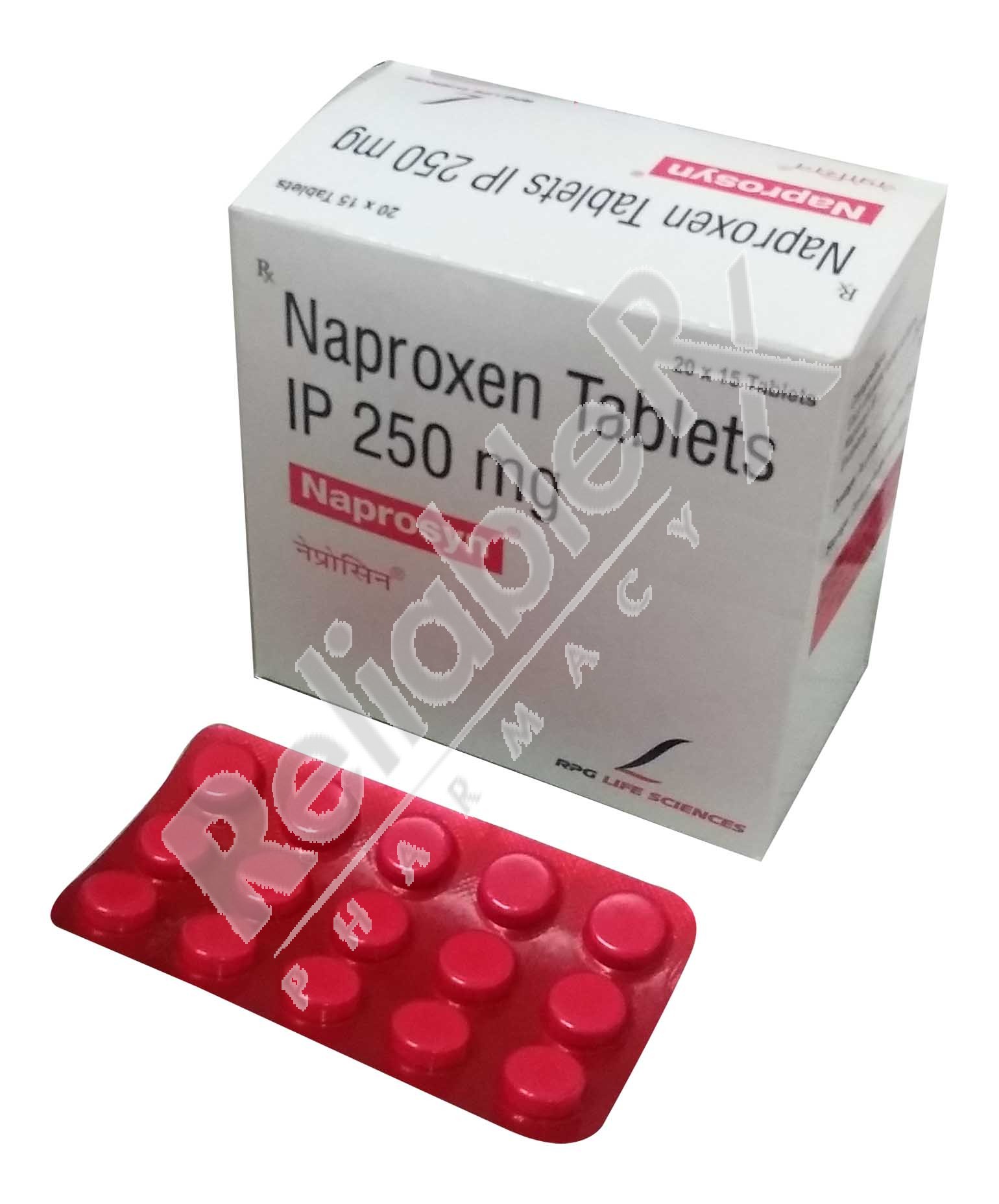Naprosyn - 250 mg - Anti Migraine