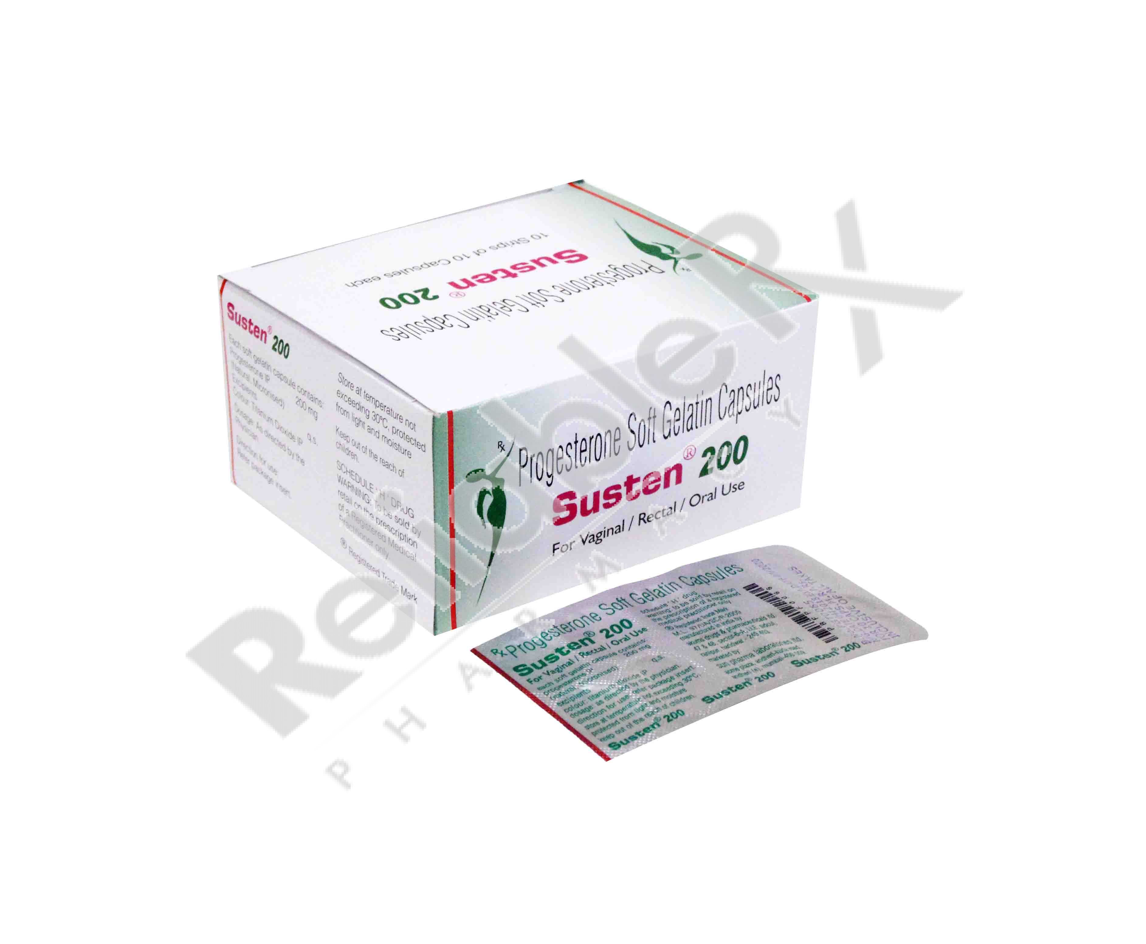 Buy Susten 200mg online from ReliableRxpharmacy at affordable price in USA.