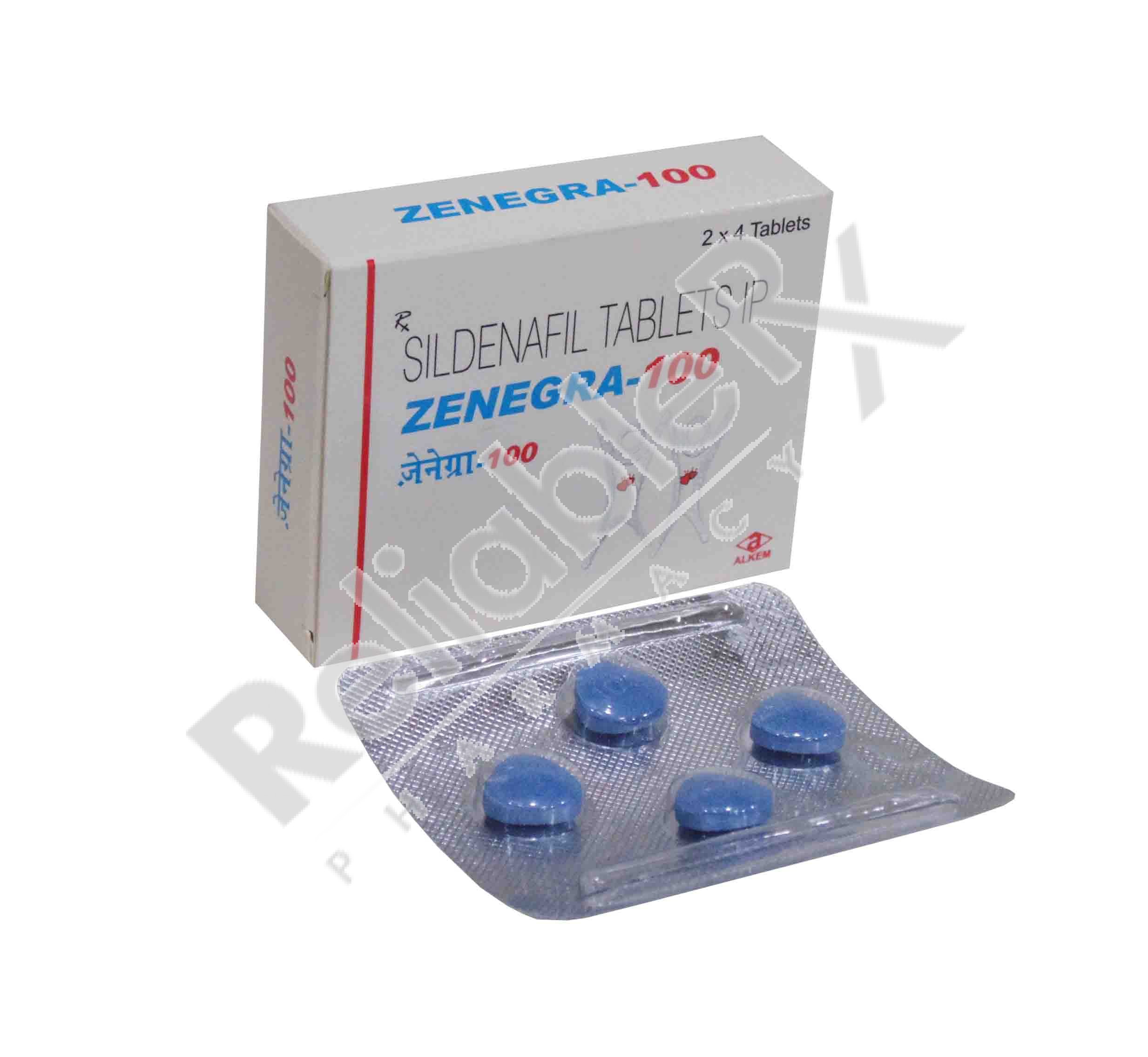 Buy Zenegra 100mg online from ReliableRxpharmacy at affordable price in ...